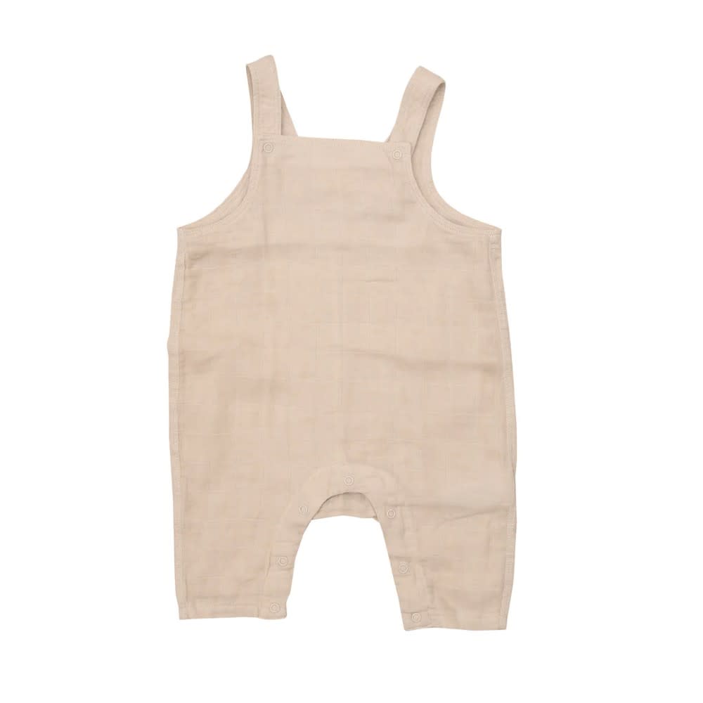 Solid Muslin Overall Clay | Angel Dear | Iris Gifts & Décor