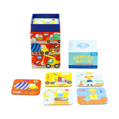 Memory Match -Construction | Floss & Rock | Iris Gifts & Décor
