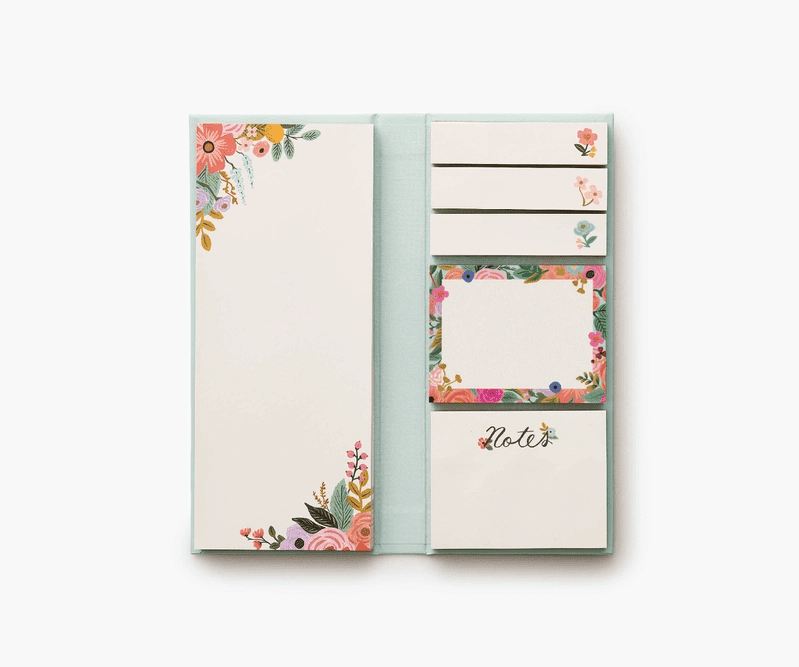 Garden Party Sticky Note Folio | Rifle Paper Co. | Iris Gifts & Décor
