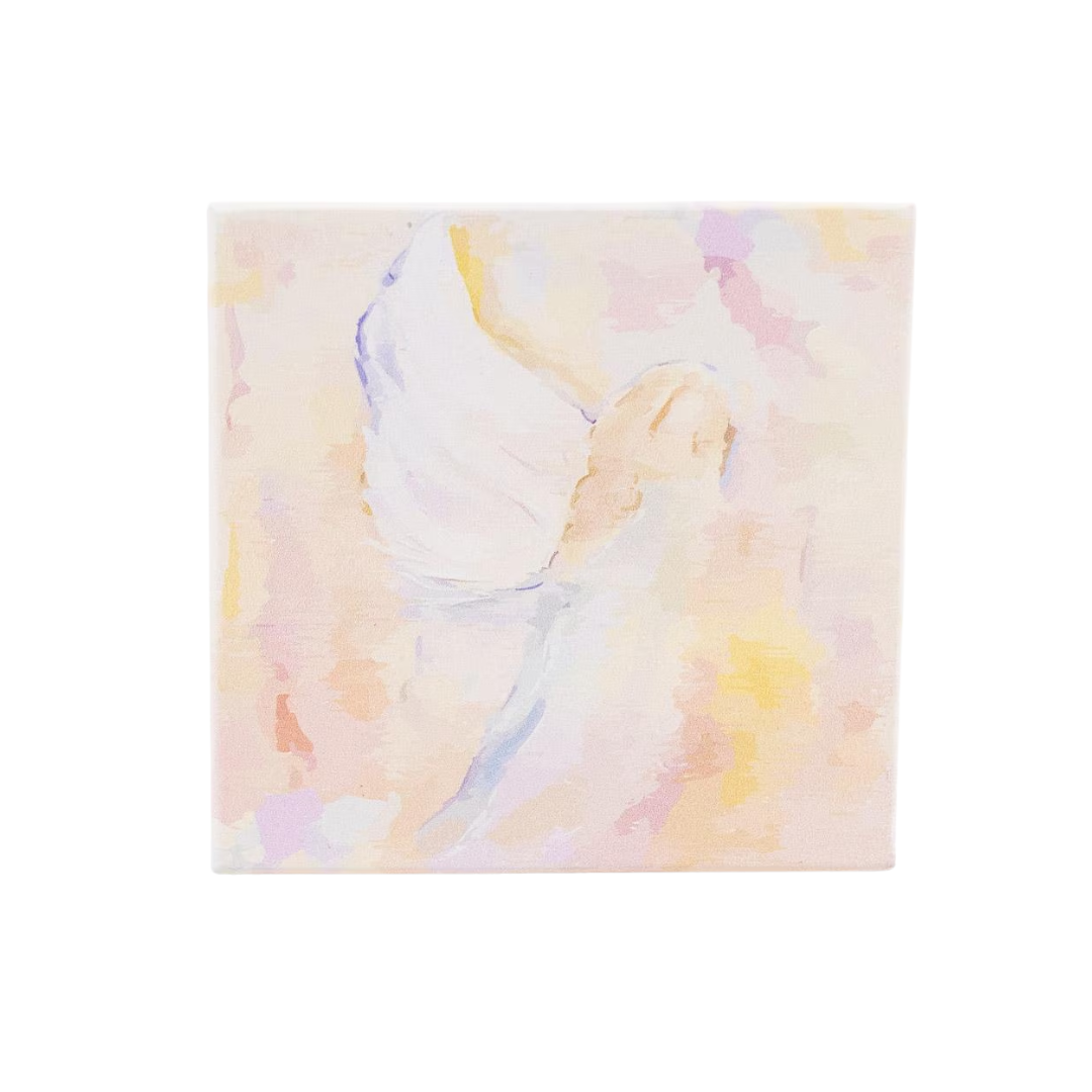 Julianna Angel Block Art | Royal Standard | Iris Gifts & Décor